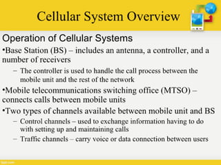 Generations of Cellular Network | PDF