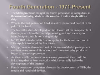 Generations Of Computer | PPTX