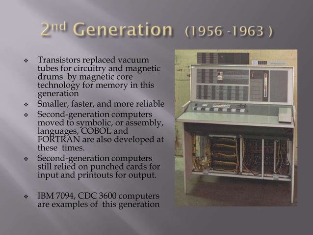 Generations of computer | PPSX | Computing | Technology & Computing