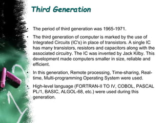 Generationsofcomputer | PPT