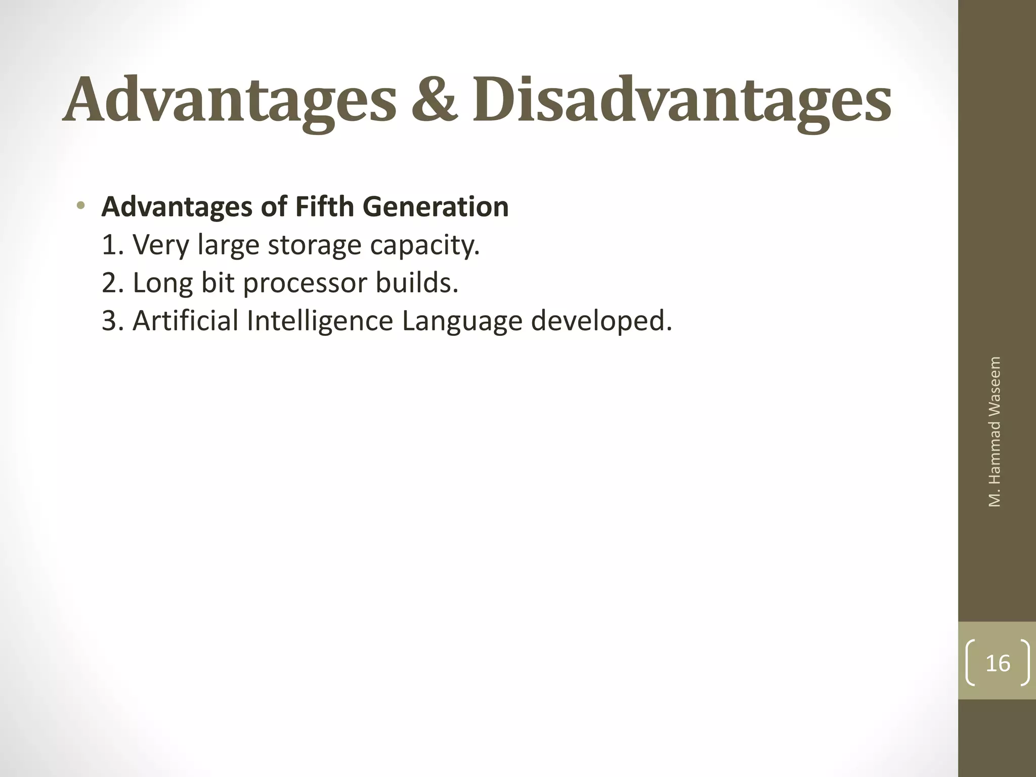 Generations of Computer | PPTX