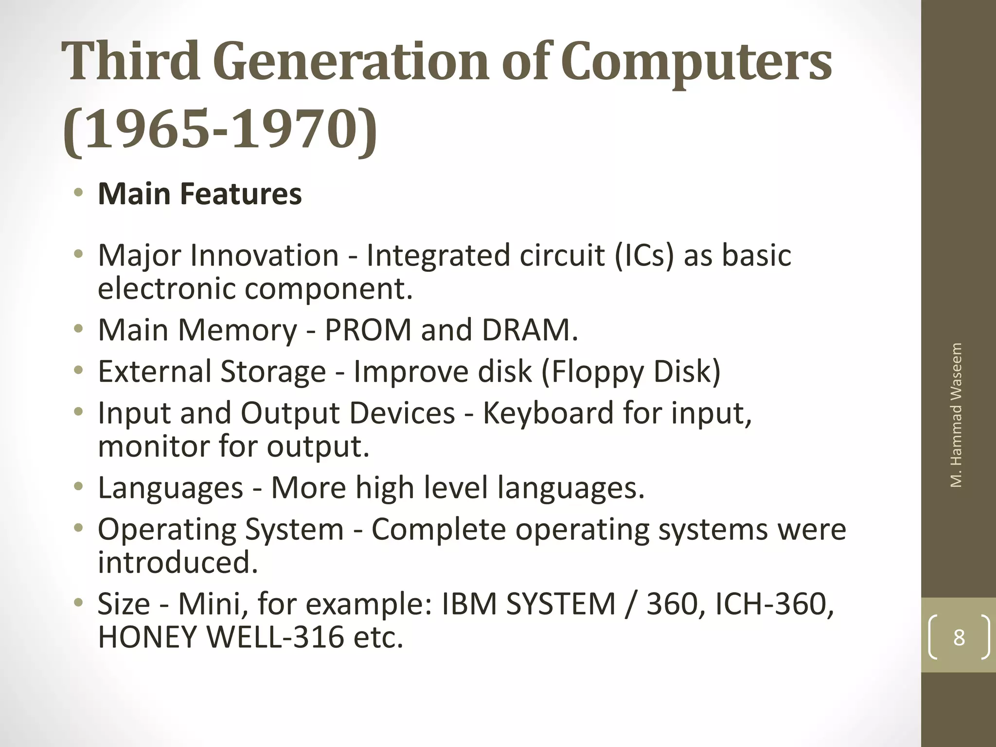 Generations of Computer | PPTX