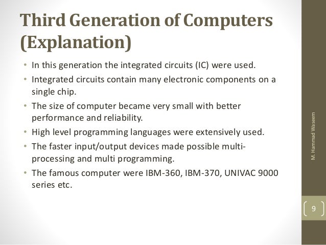 Generations of Computer