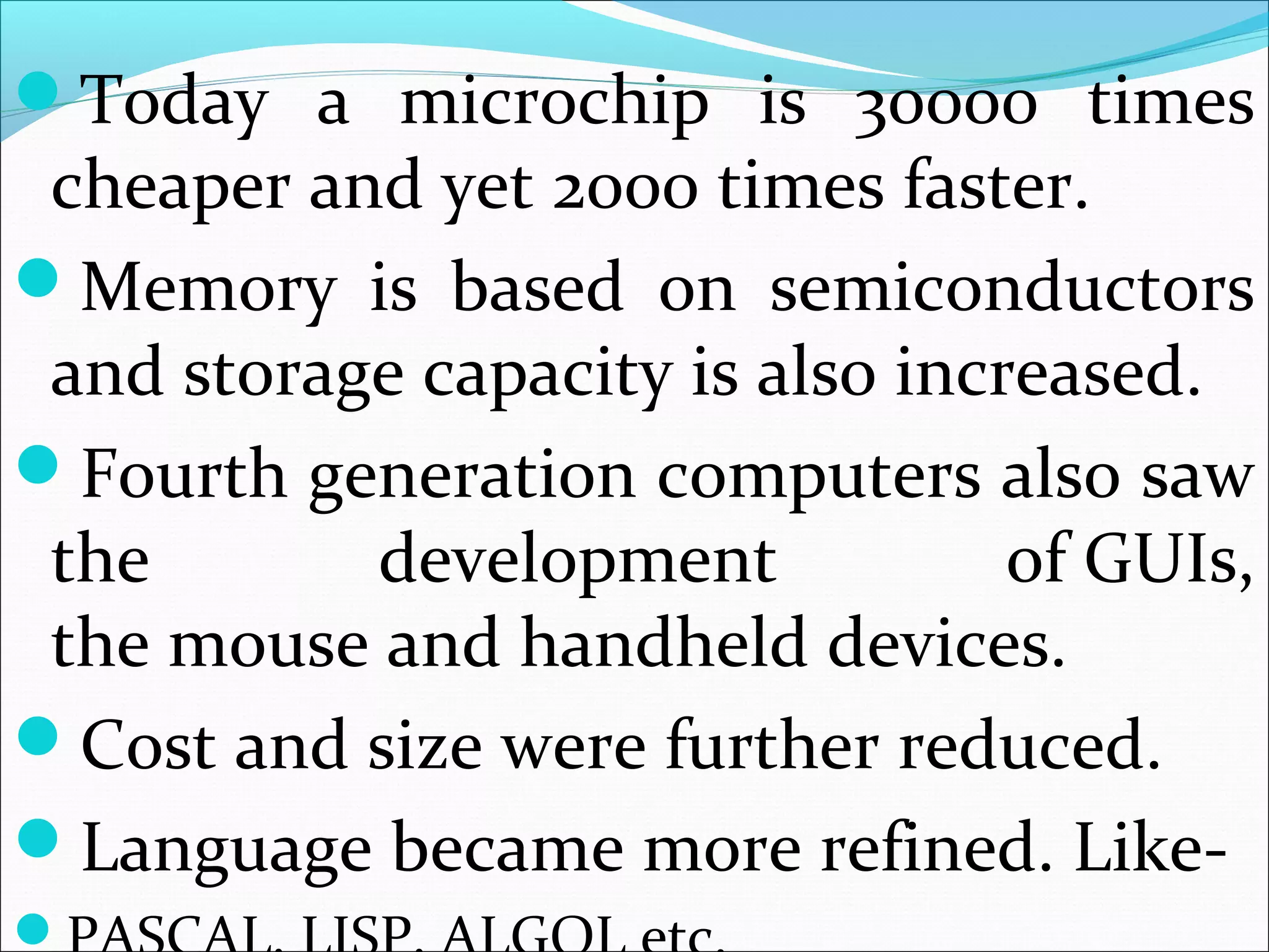 Generations of computer | PPT