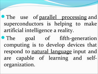Generations of computer | PPT