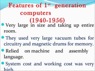 Generations of computer | PPT