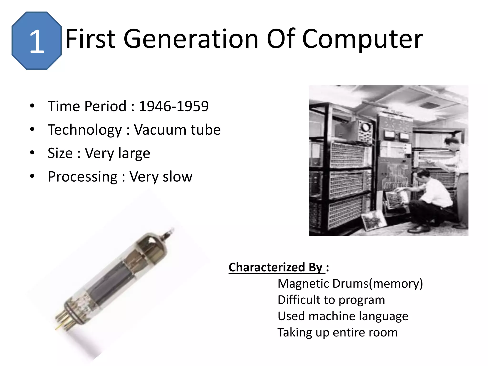 Generations of computer | PPT