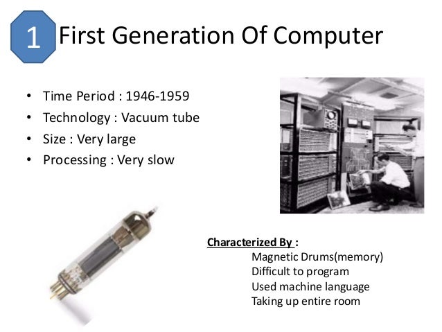 Generations of computer
