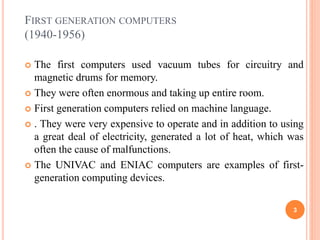 Generations of computer | PPT