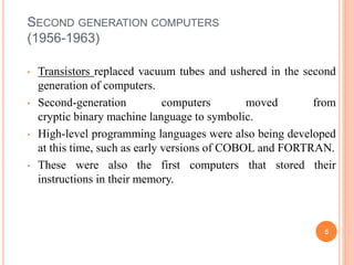 Generations of computer | PPT