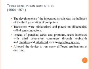 Generations of computer | PPT