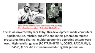 Generations of computer | PPTX