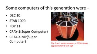 Generations of computer | PPTX