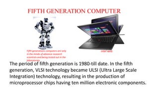 Generations of computer | PPTX