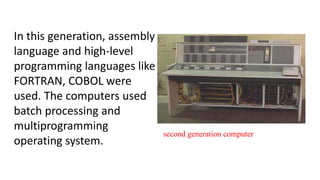 Generations of computer | PPTX