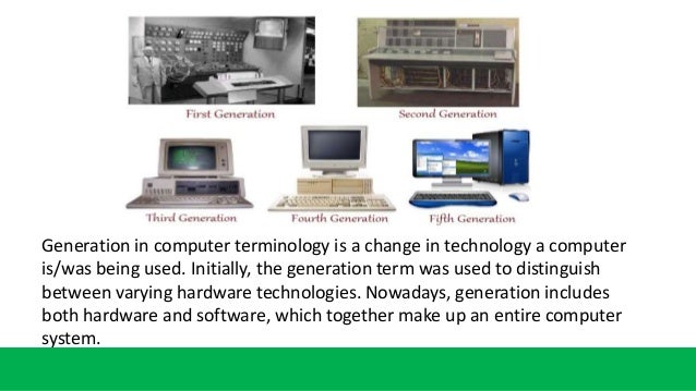 Generations Of Computer