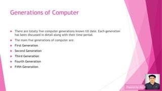 Generations of computer | PPT