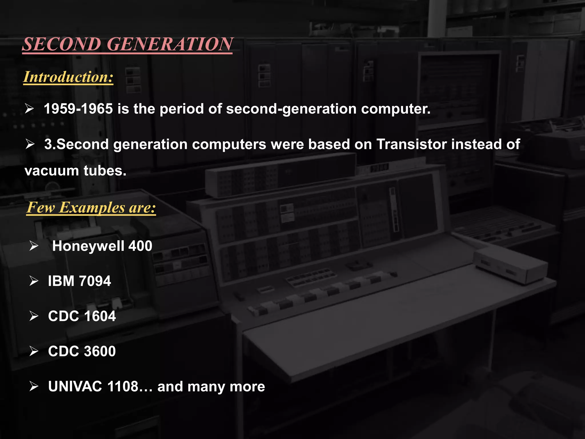Generations of computer | PPT
