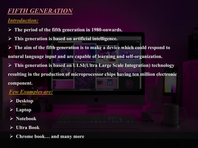 Generations of computer | PPT