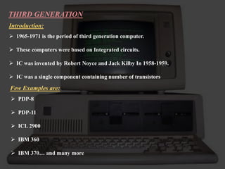 Generations of computer | PPTX