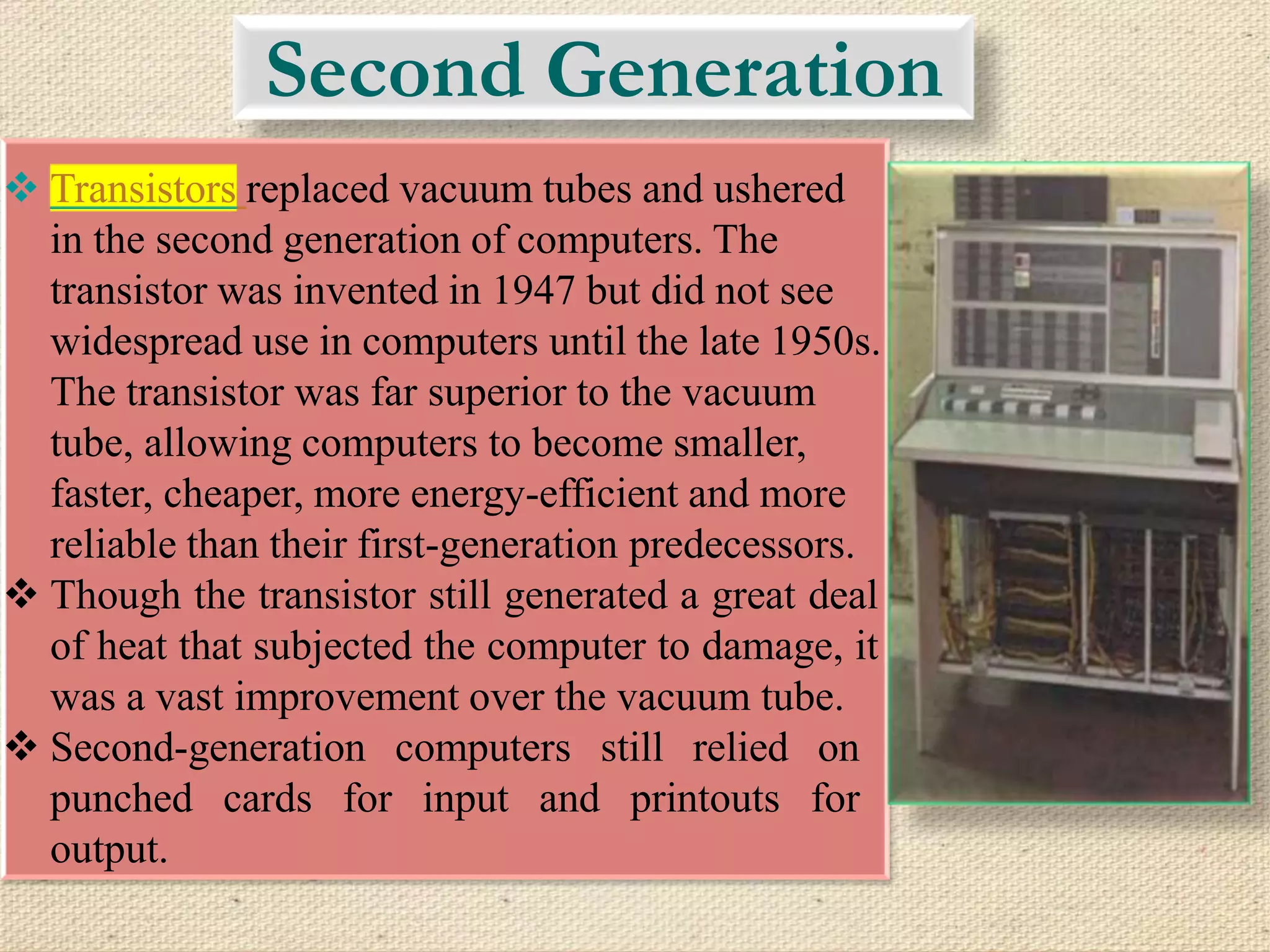 Generations of computer | PPTX