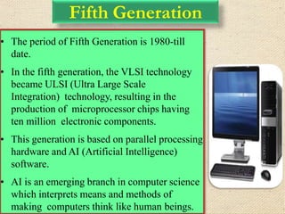 Generations of computer | PPTX