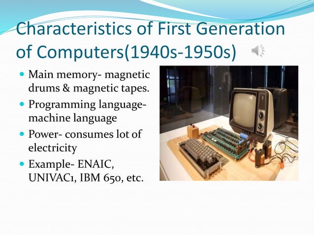 Generations Of Computer Pptx