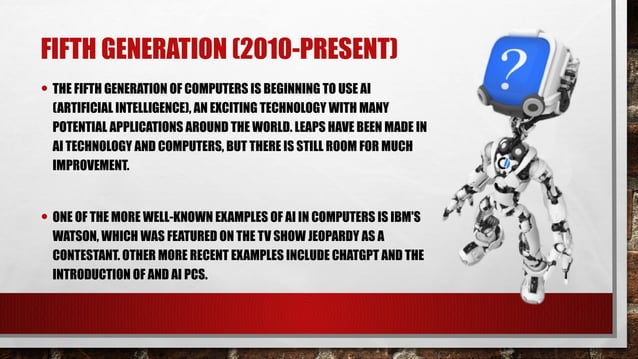 FIVE GENERATIONS OF COMPUTER (HISTORY OF COMPUTER).pptx