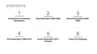 Presentation on ' Generations of Computer' | PPTX