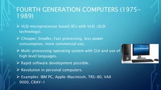 Generations of Computer | PPT