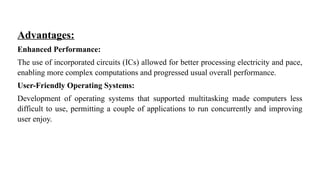 Generations of computer, its advantages and disadvantages.pptx