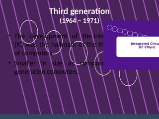 Comprehensive Overview of the Five Generations of Computers and Their ...