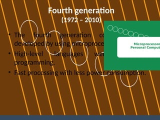Comprehensive Overview of the Five Generations of Computers and Their ...