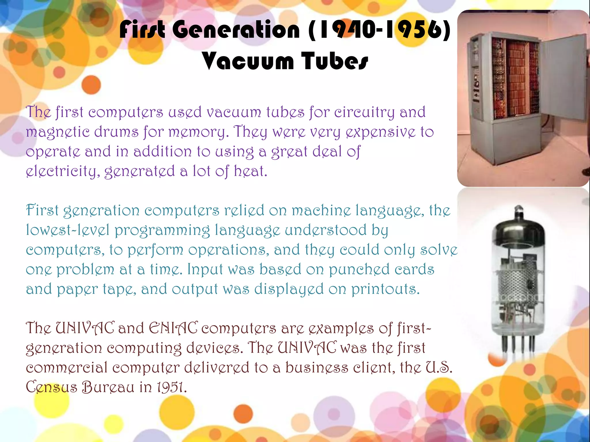 Generations of computers | PPT