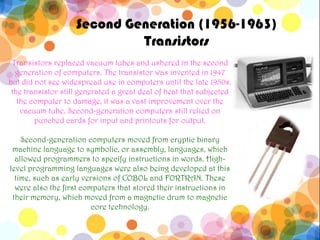 Generations of computers | PPT