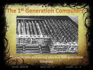 Generations of computers | PPTX
