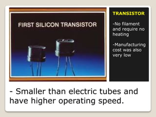 Generations of computers | PPTX