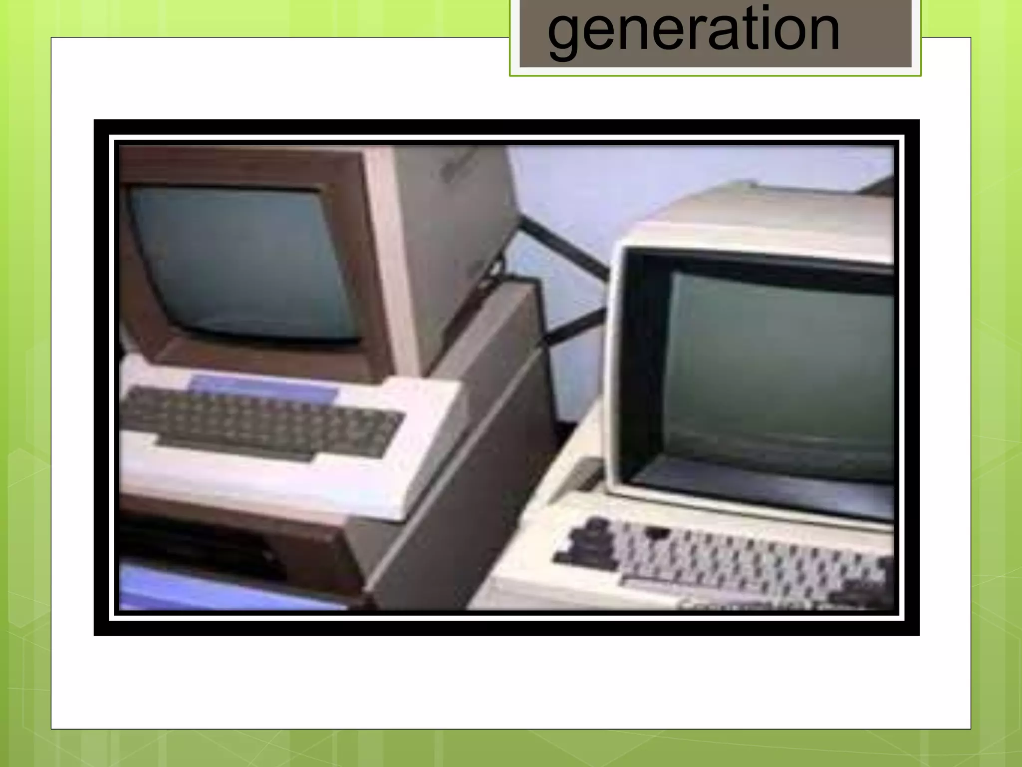 Generations of computers | PPT