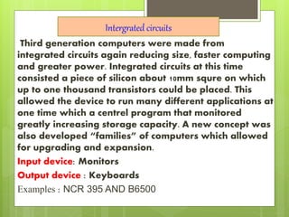 Generations of computers | PPT