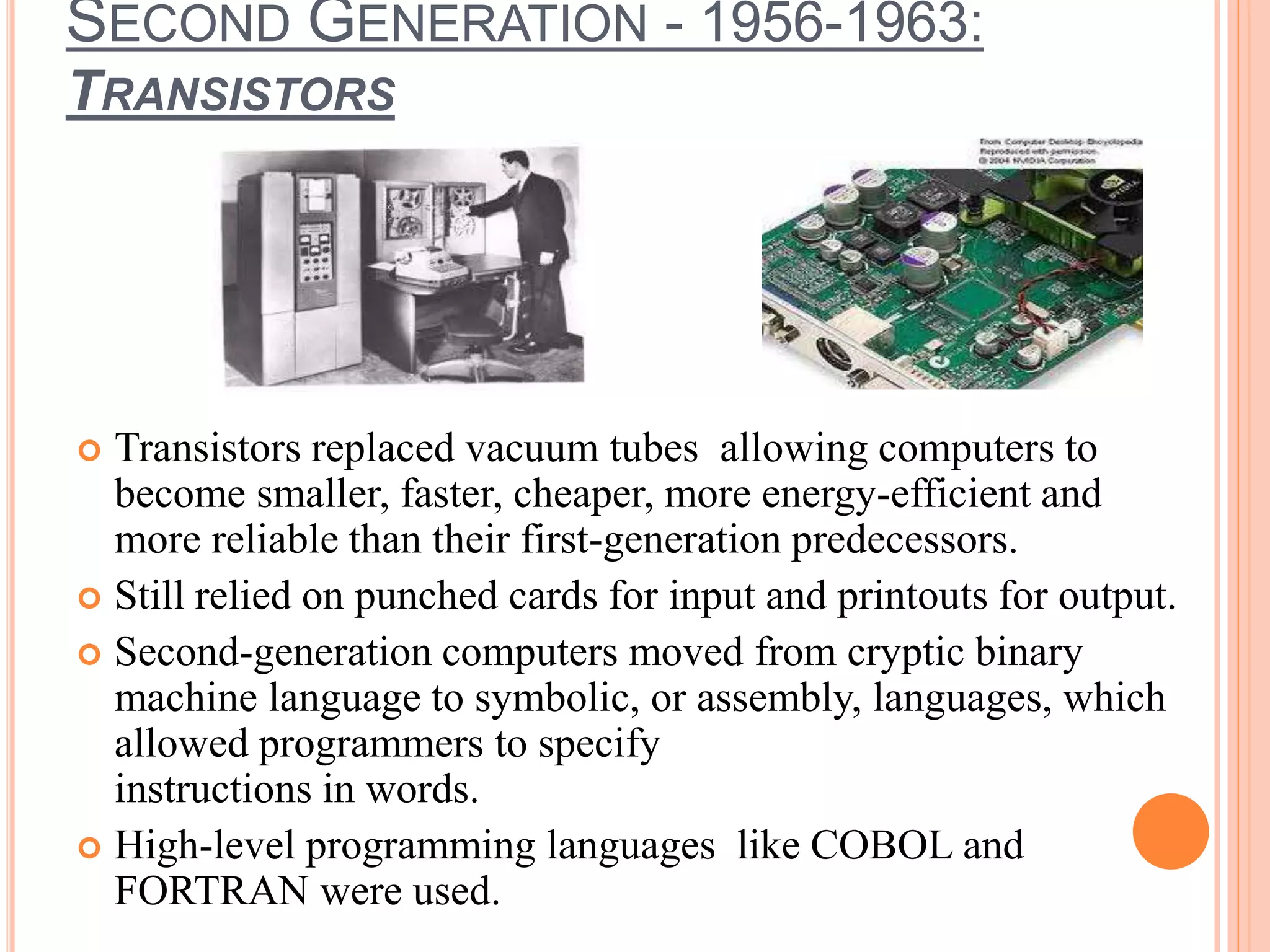 Generations of Computers | PPTX