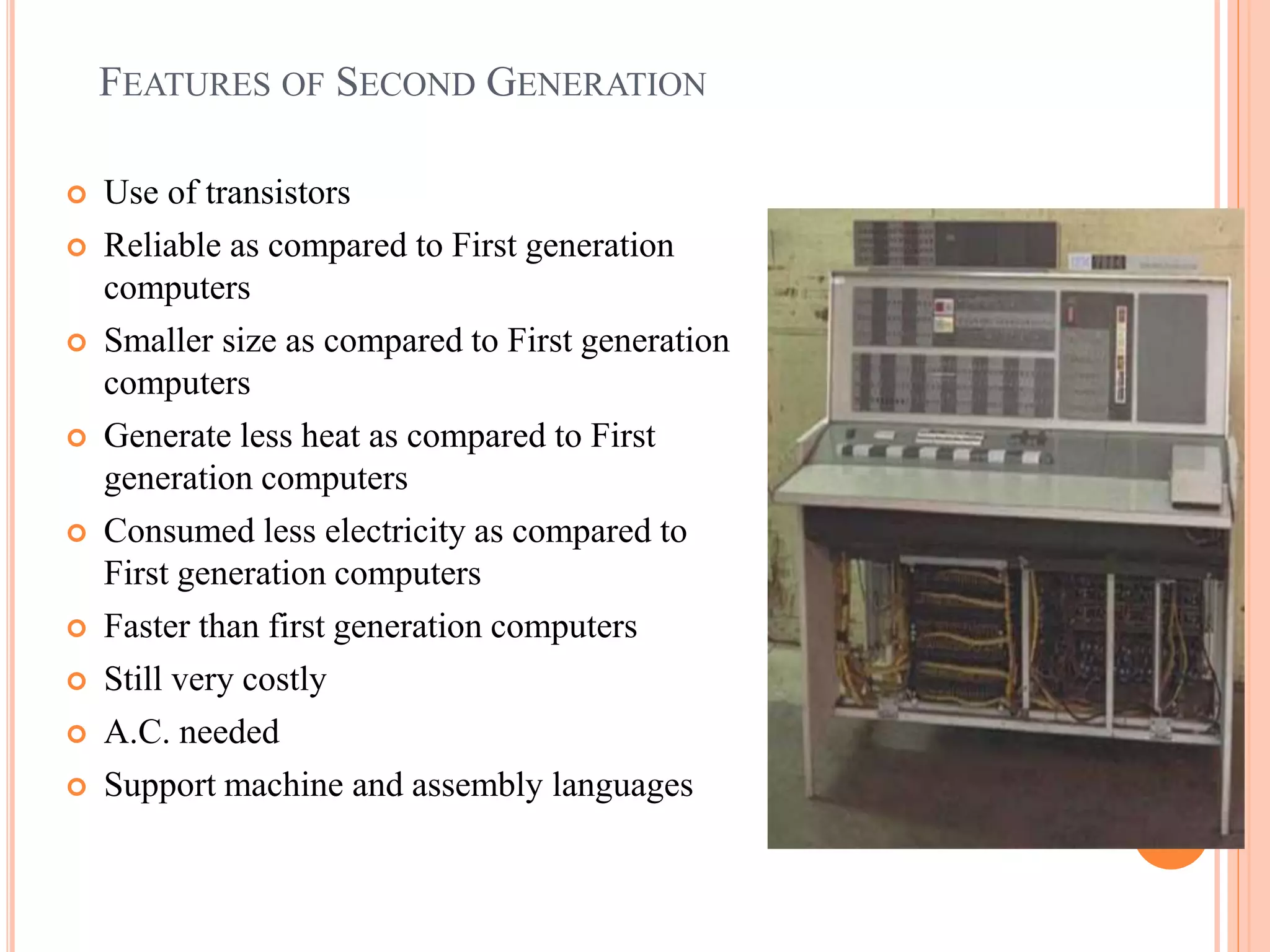 Generations of Computers | PPTX