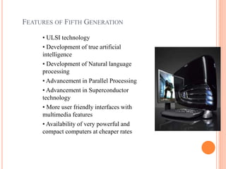 Generations of Computers | PPTX