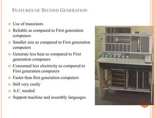 Generations of Computers | PPTX
