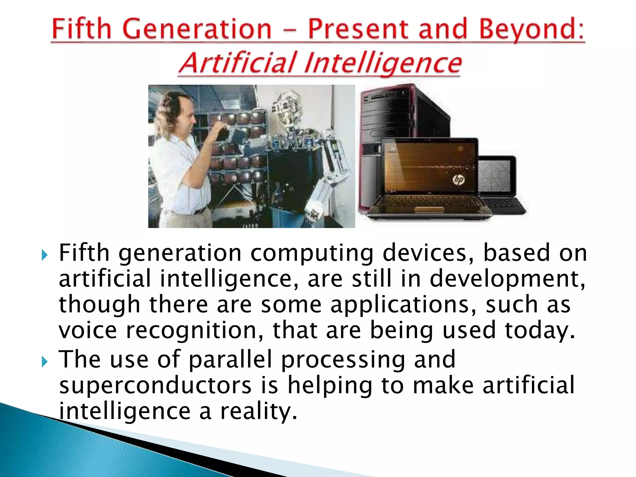 Generations Of Computers Pptx Computing Technology And Computing