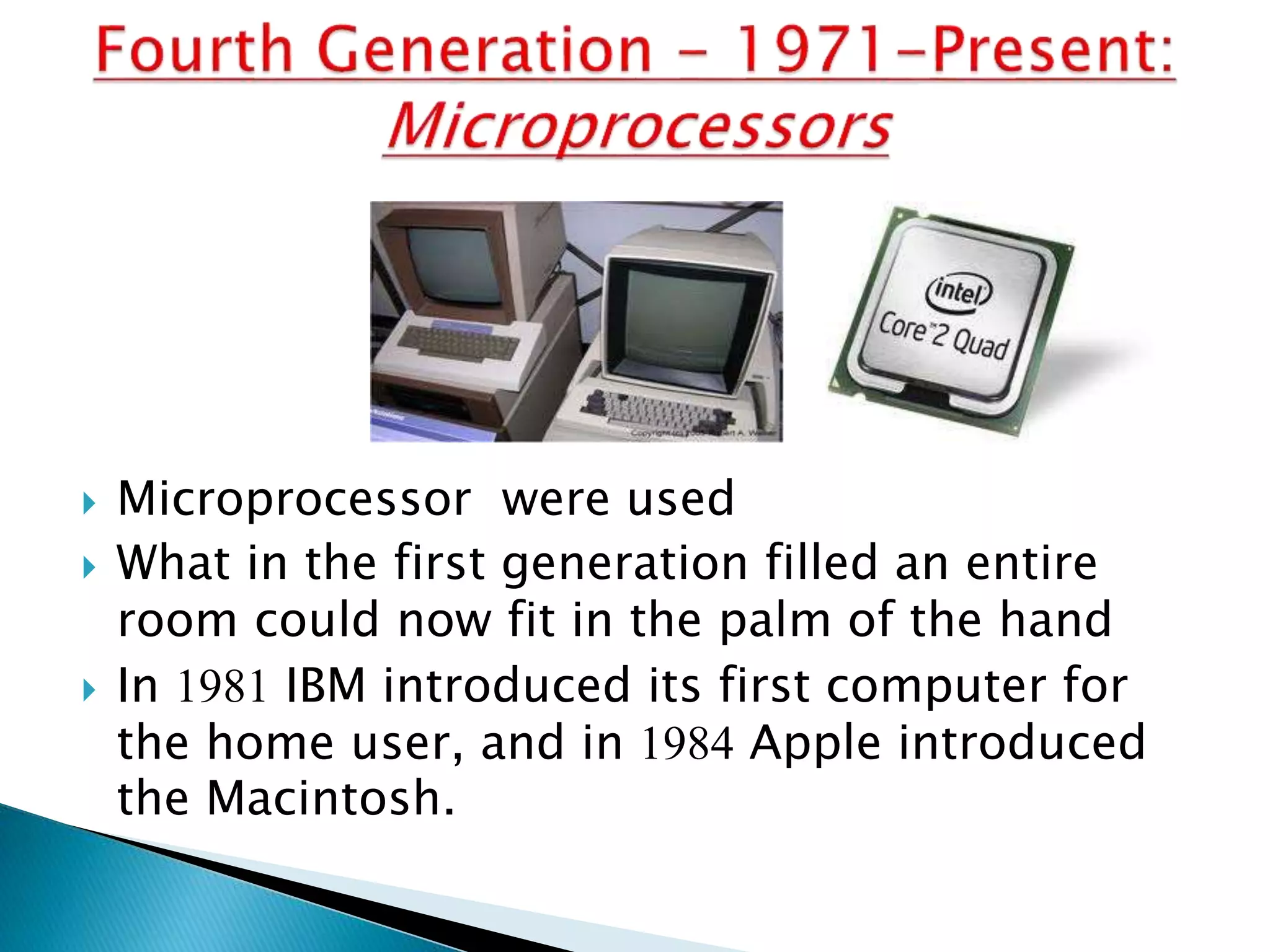 Generations of computers | PPTX