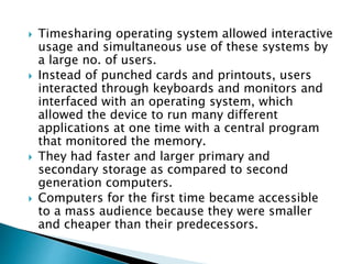 Generations of computers | PPTX