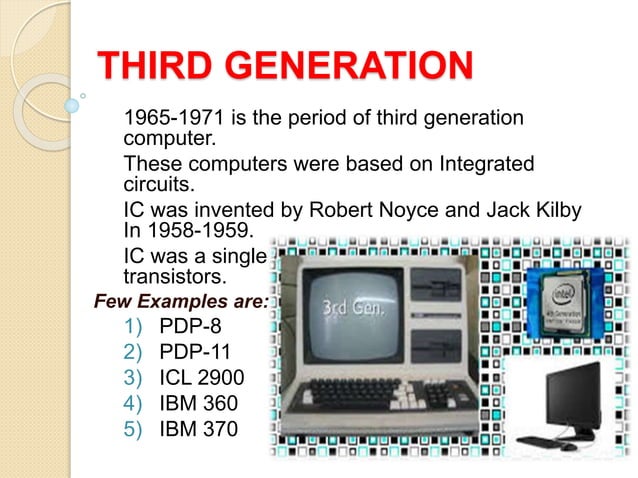 Generations of computers | PPTX | Computing | Technology & Computing