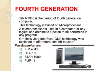 Generations of computers | PPTX