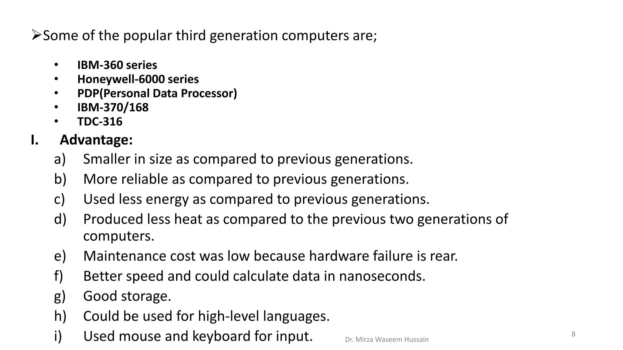 Generations of computers | PPTX