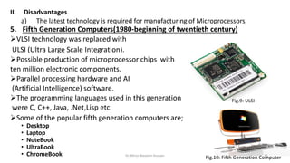 Generations of computers | PPTX